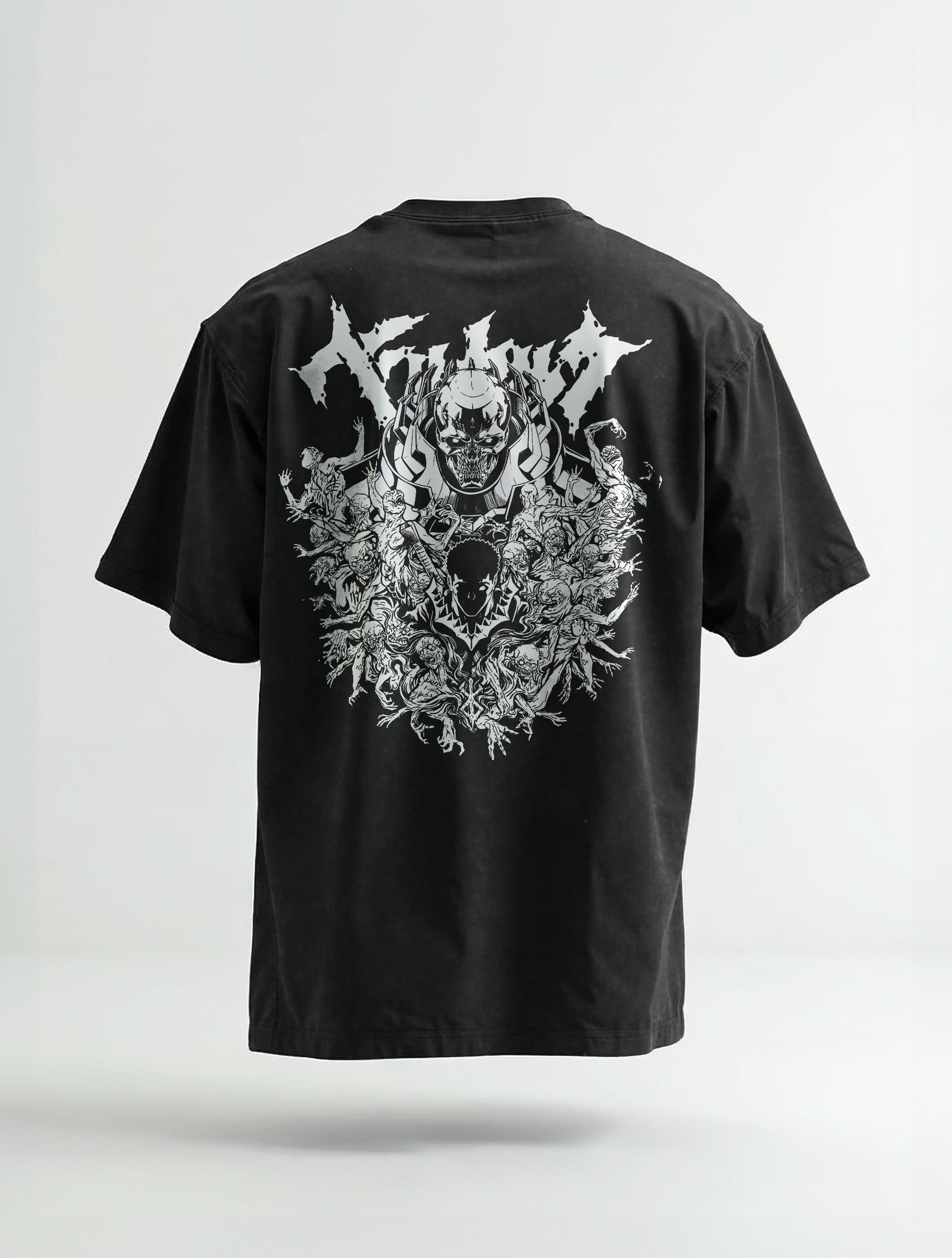 BSRK Skull Knight 2-Sided Vintage Tee – Torazen Collective